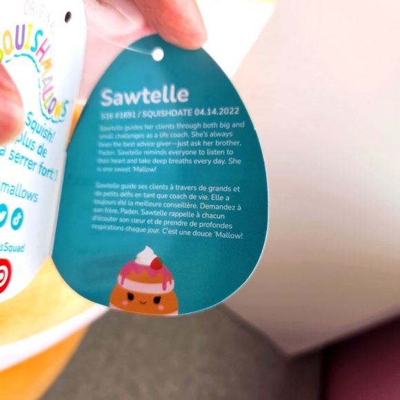 Squishmallows | Toys | Rare Squishmallows Sawtelle Strawberry Pancake 6 ...